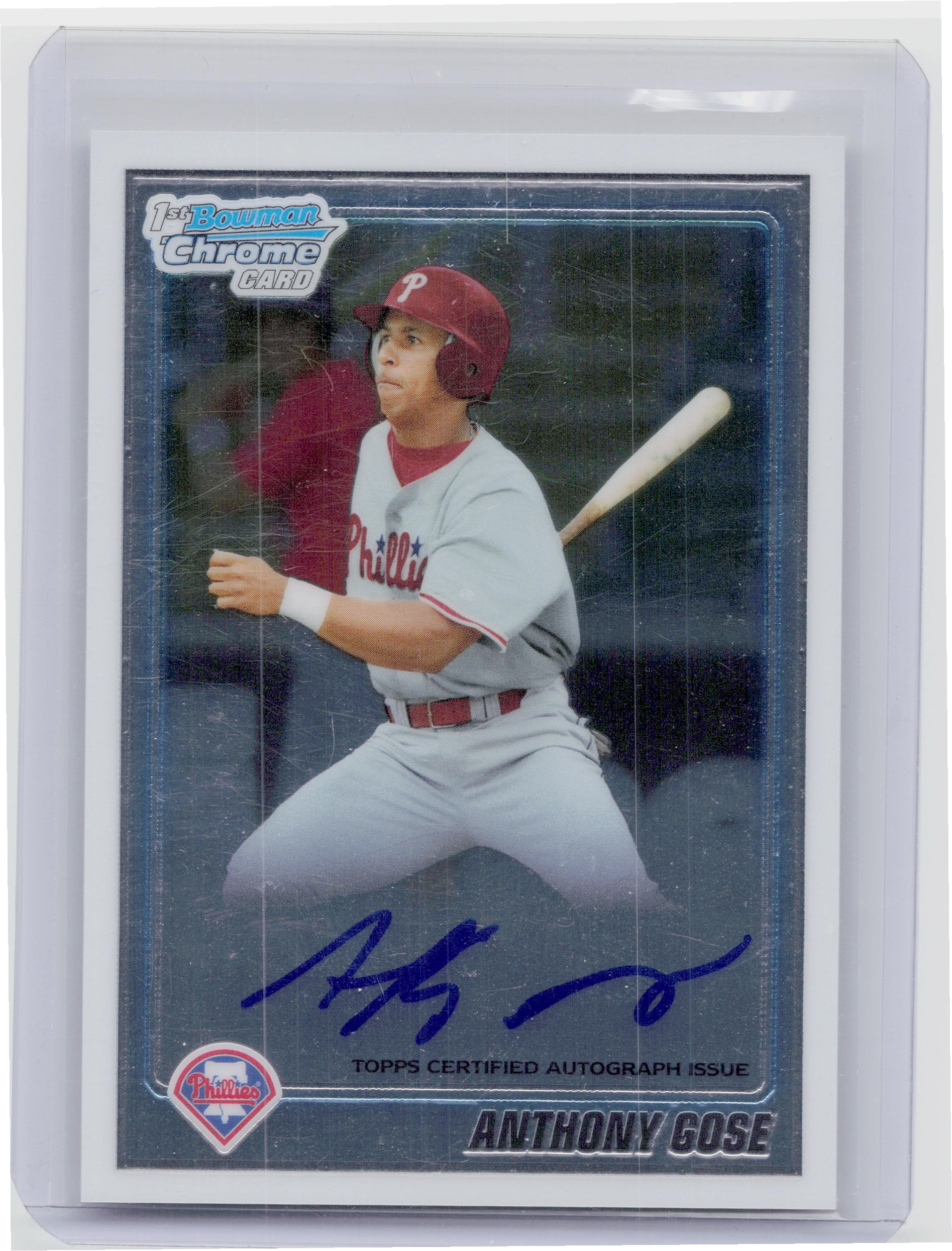 2010 Bowman Chrome - Prospects Anthony Gose #BCP104 Autographs (AU, RC ...